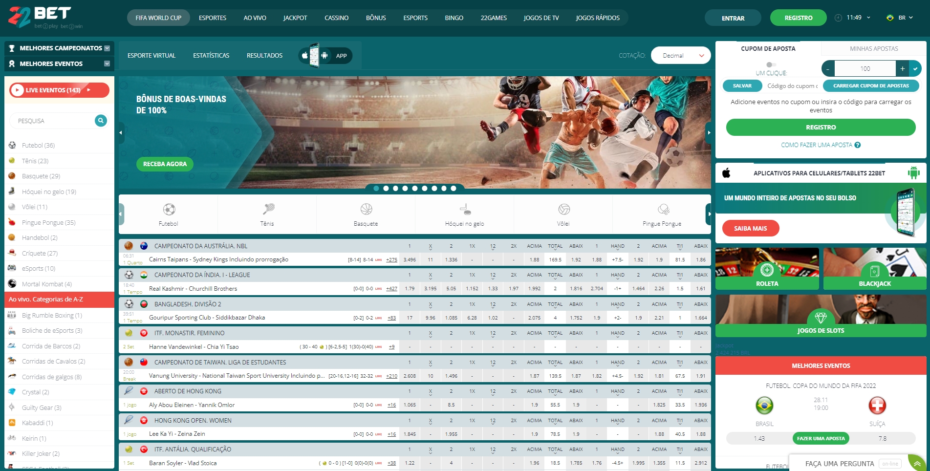 22bet Brasil Online: O melhor bônus para brasileiros